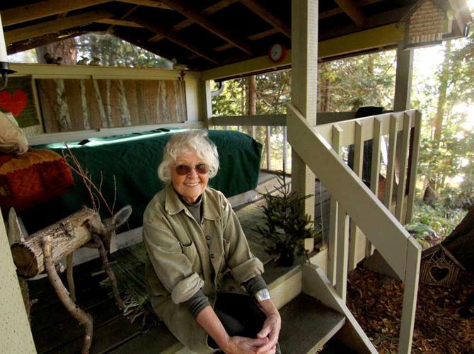 Tuulikki Woods, 88, spends decades calling the forest her bedroom ...