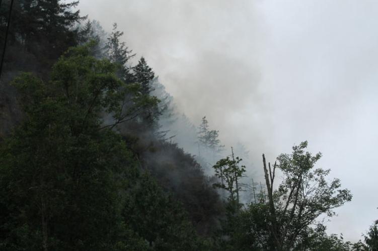 Big Rock fire closes parts of Highway 9 | News | goskagit.com