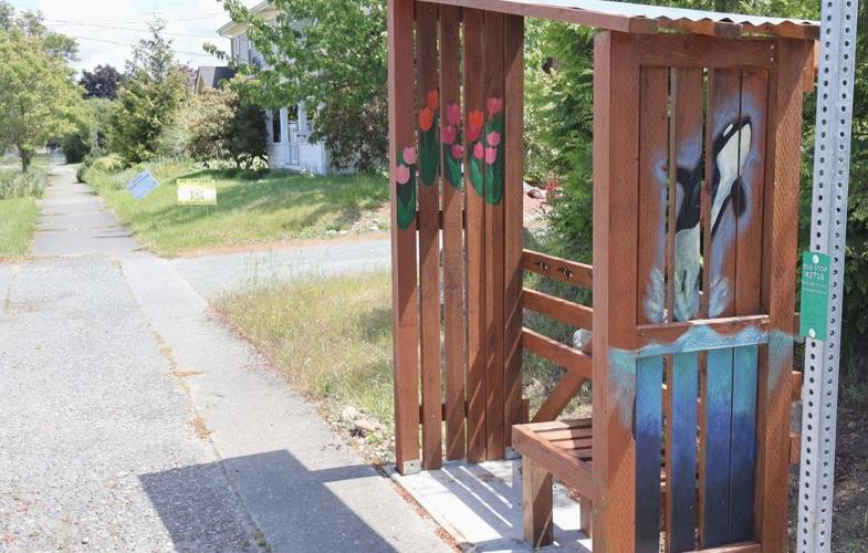 Anacortes High School student builds bus stop bench as Eagle Scout ...