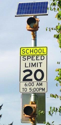 Flashing caution light removed at Elger Bay Elementary school | SC News ...