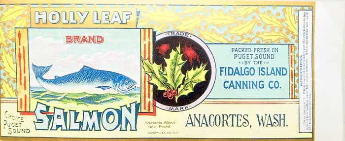 Vintage salmon can labels offer unique look at cannery history ...