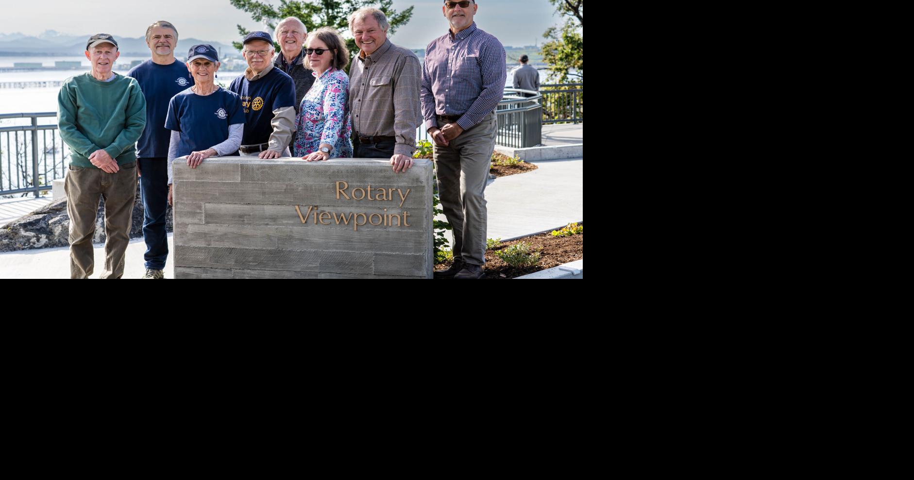 A new dawn on Cap Sante: Anacortes Rotary unveils centennial viewpoint ...