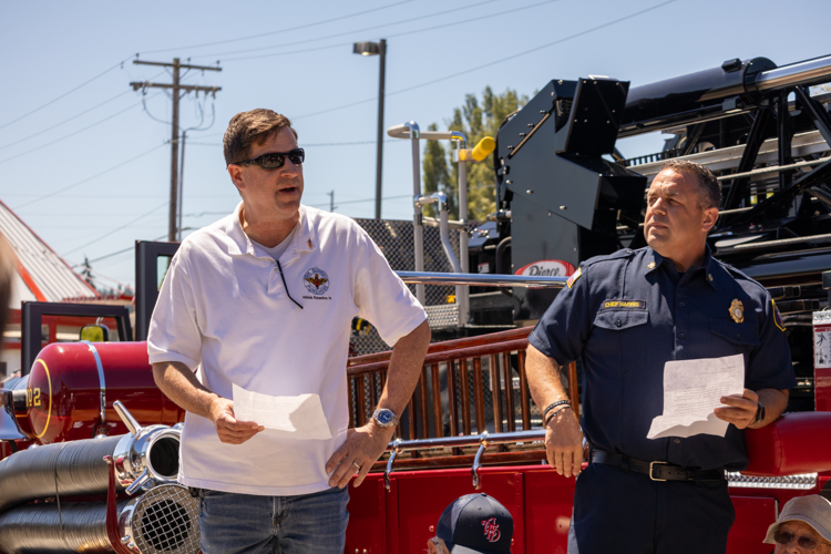 Anacortes Fire Department conducts ceremonial 'push in' ceremony ...