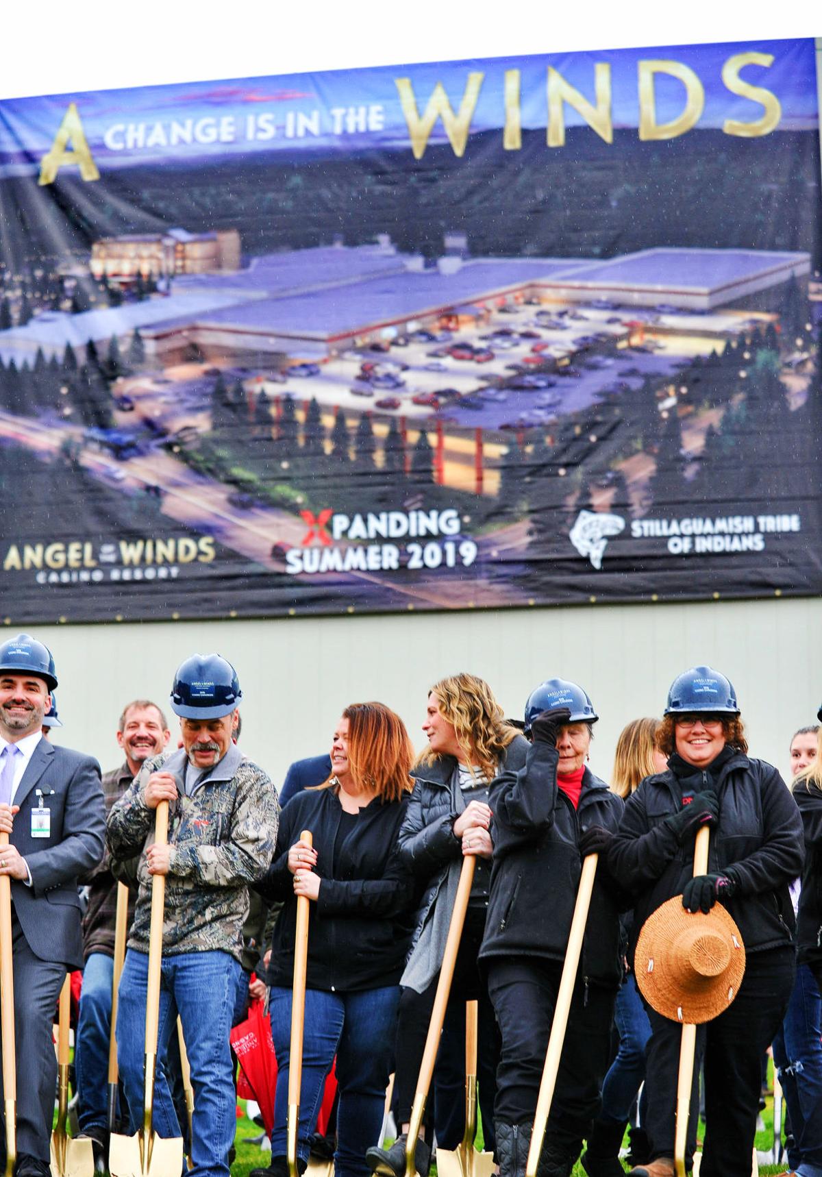 Photo gallery: Angel of the Winds groundbreaking | News | goskagit.com