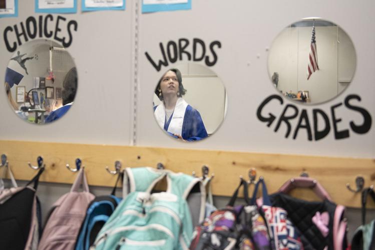 Sedro-Woolley graduating seniors parade through halls of Evergreen ...