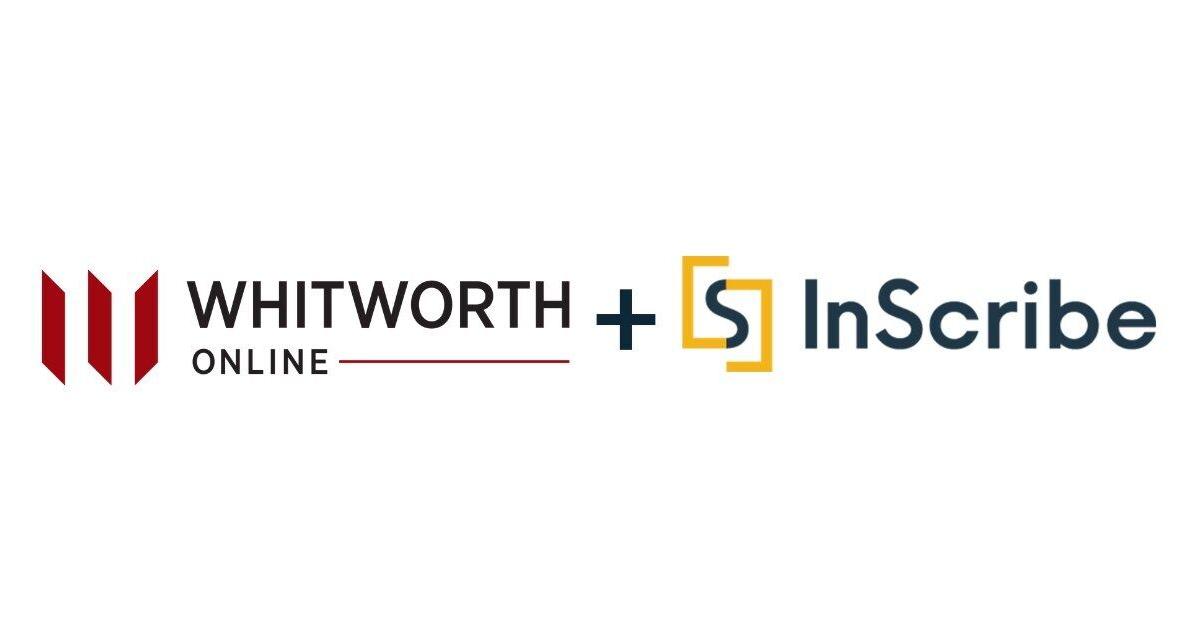 Whitworth Online Partners with InScribe to Strengthen Community for ...