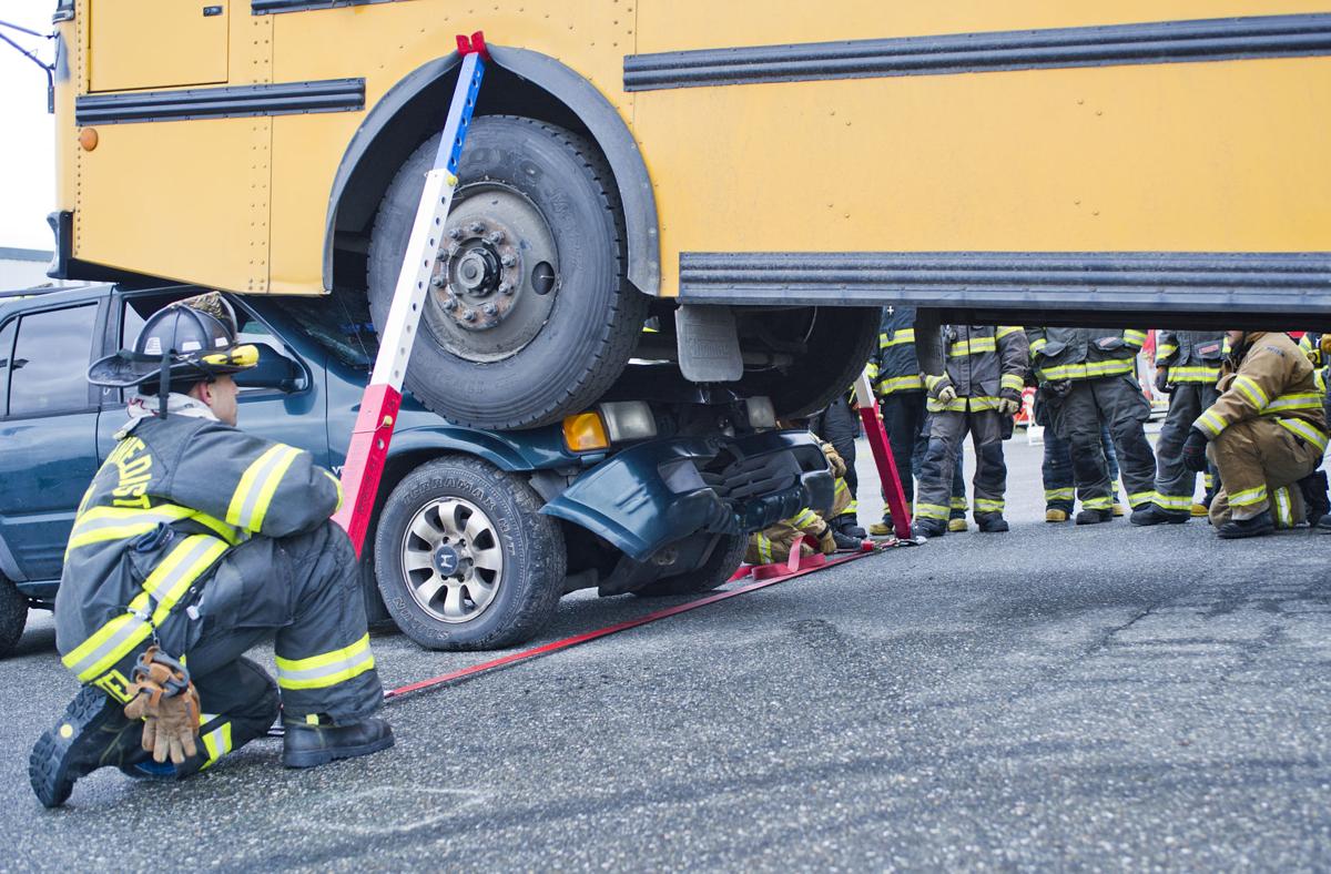 Photo Gallery: Firefighters train on school buses | Gallery | goskagit.com