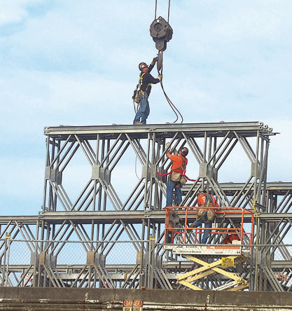 Temporary Bridge Construction Site | Gallery | goskagit.com