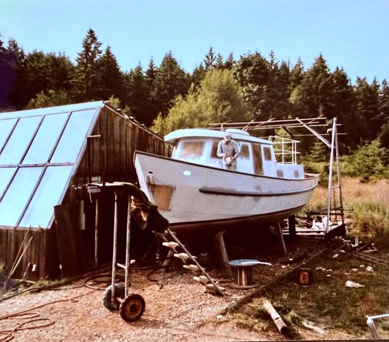 Across the Channel: How one islander built a steel cruiser in his ...