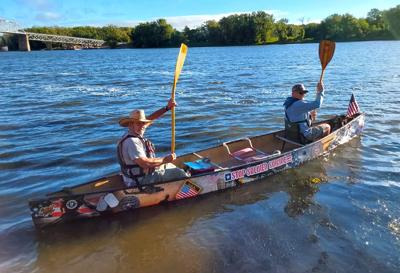 Relaunch - Mississippi River Paddle for Stop Soldier Suicide | News | grandrapidsmn.com