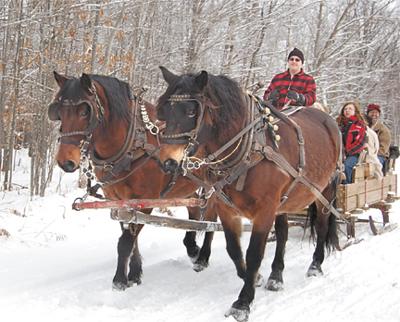 Sleigh bells ring through the logging camp | News | grandrapidsmn.com