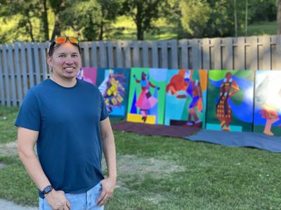 Artist reception with Samsoche Sampson at the Reif | News ...