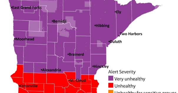 Air quality alert issued due to wildfire smoke until Monday, July 14 ...