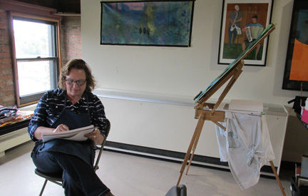 Creating contemporary art | Grand People | grandrapidsmn.com