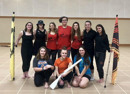 GRHS competes for the first time as winter color guard | Free Press ...