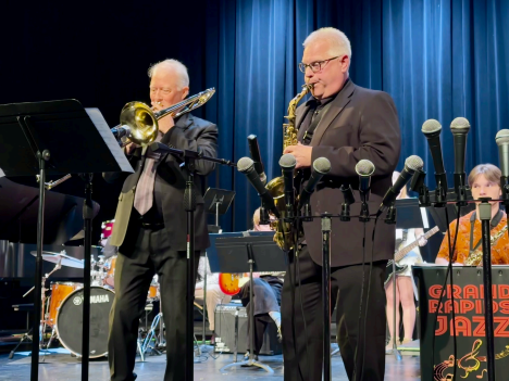 ISD #318 Jazz Festival welcomed jazz trombonist Andy Martin to the Reif ...