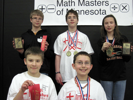 6th Grade Math Masters multiply results at Regions | News ...