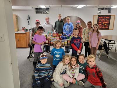 The Crystal McKinney 4-H group collected food for Second Harvest | News ...