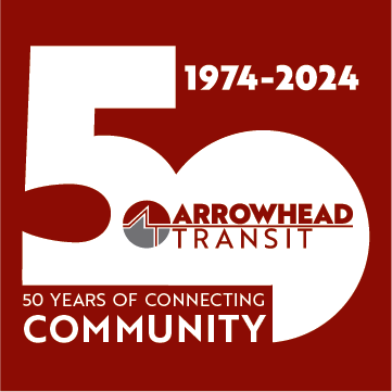 Arrowhead Transit celebrates 50 years of connecting the Arrowhead ...