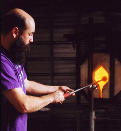 Glass blowing at the Edge Center Gallery | Featured | grandrapidsmn.com
