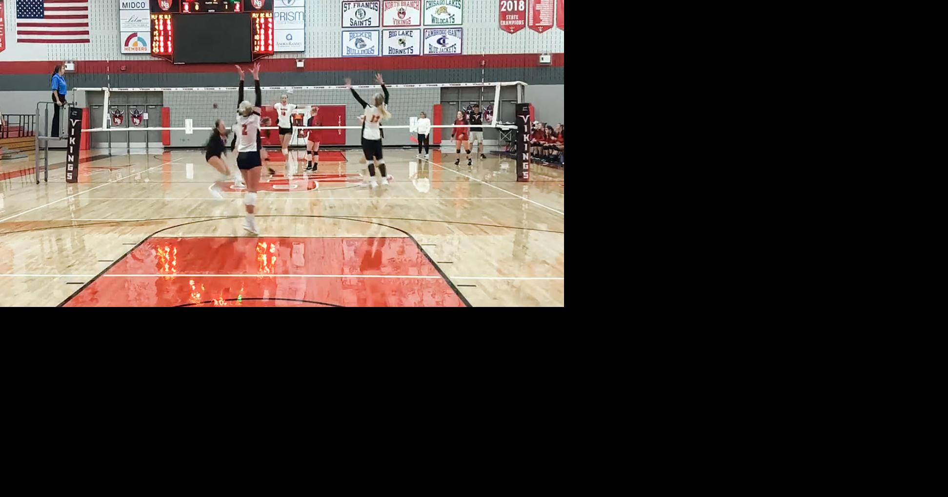 Rapids volleyball sweeps North Branch to open season | Sports ...