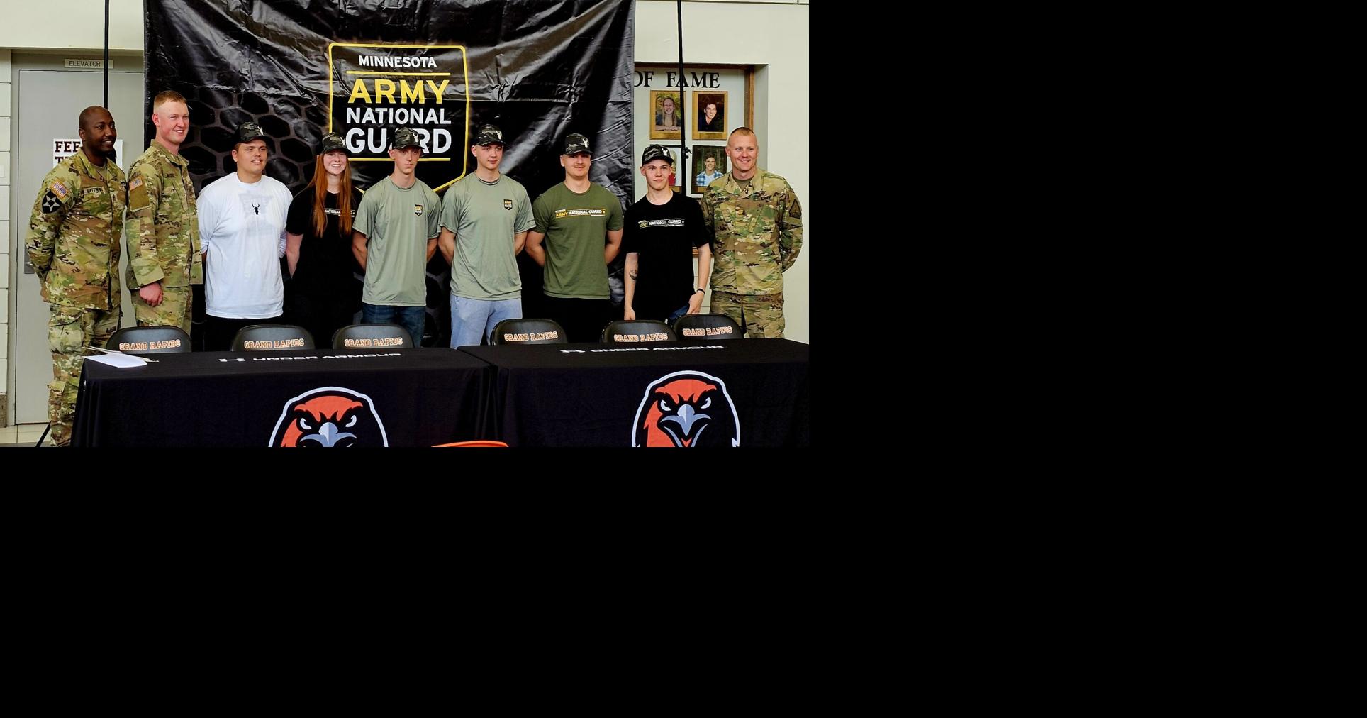 National Guard Signing Day at Grand Rapids High School | News ...