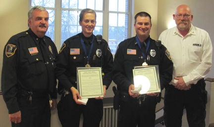 GRPD officers receive life-saving awards | News | grandrapidsmn.com