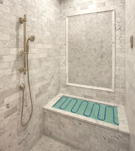 Share your story: Life is “suite”with a heated floor and shower bench ...