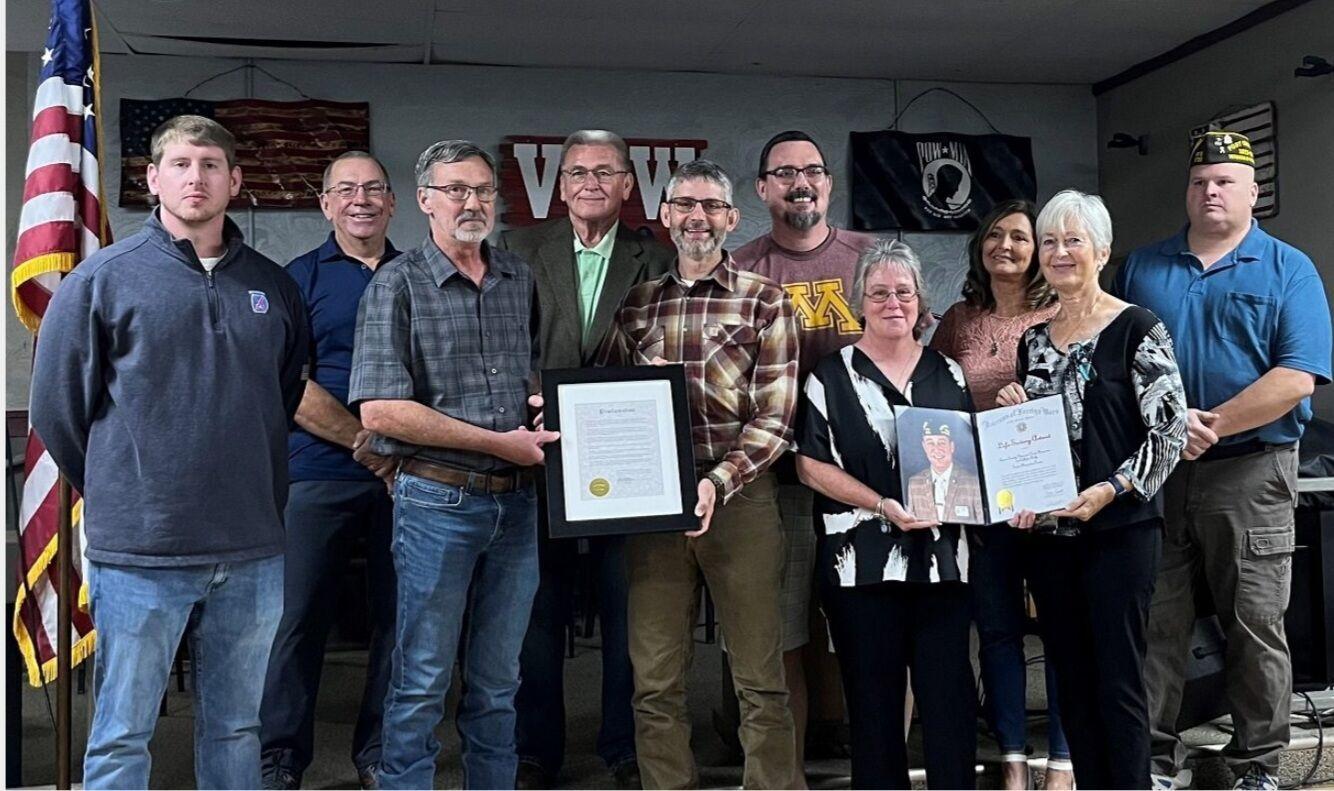 Life Saving Award presented to the Itasca County Veterans Crisis ...