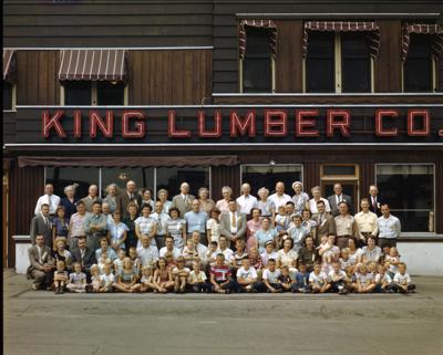History Nook: King Lumber Company employee reunion, circa 1950 | News ...