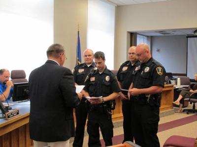 Two New GRPD officers sworn in | News | grandrapidsmn.com