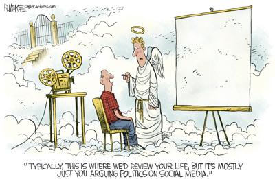 Arguing Politics On Social Media | Editorial Cartoons | greenevillesun.com