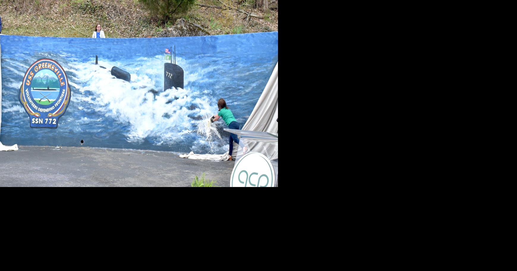 USS Greeneville Mural Christened | Local News | greenevillesun.com