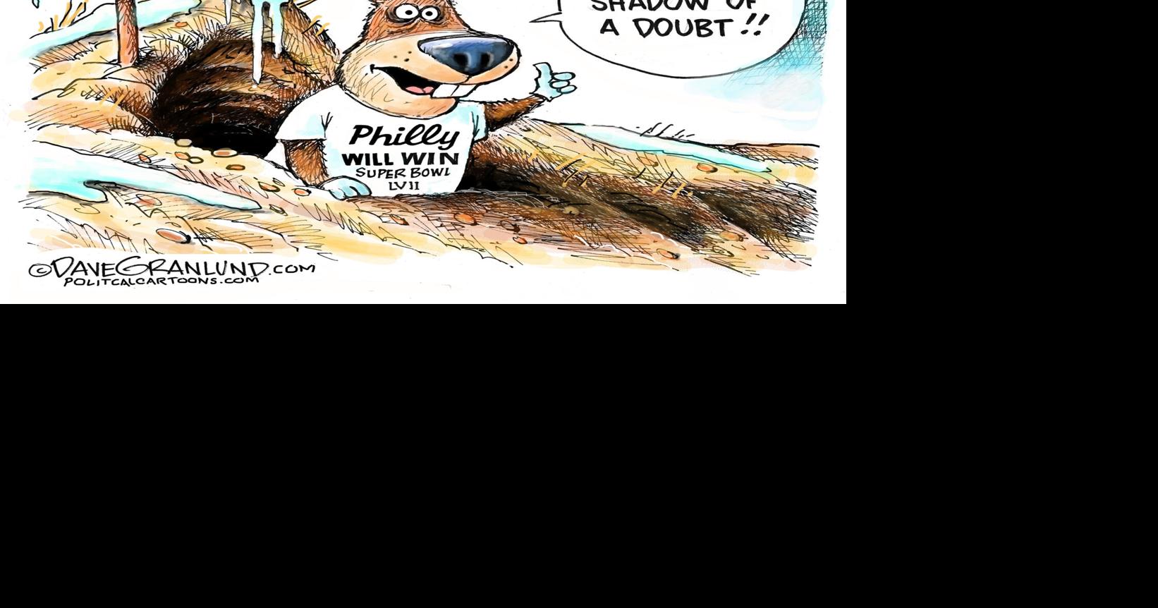 Groundhog Predicts Super Bowl | Editorial Cartoons | greenevillesun.com
