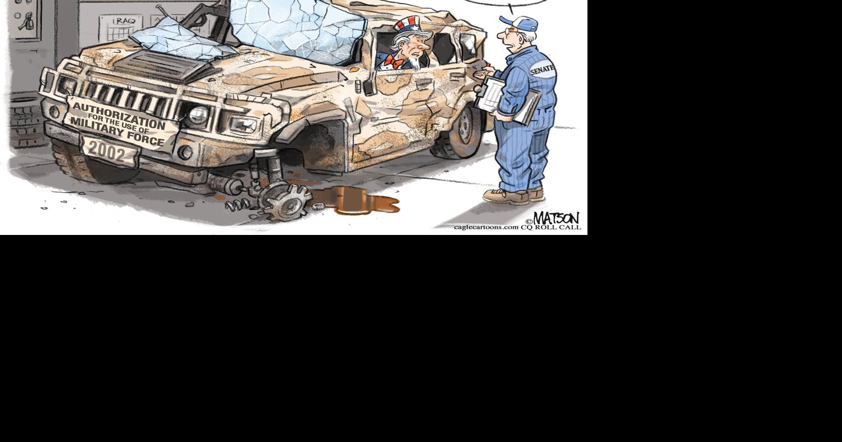 Military Force Authorization Repeal | Editorial Cartoons ...