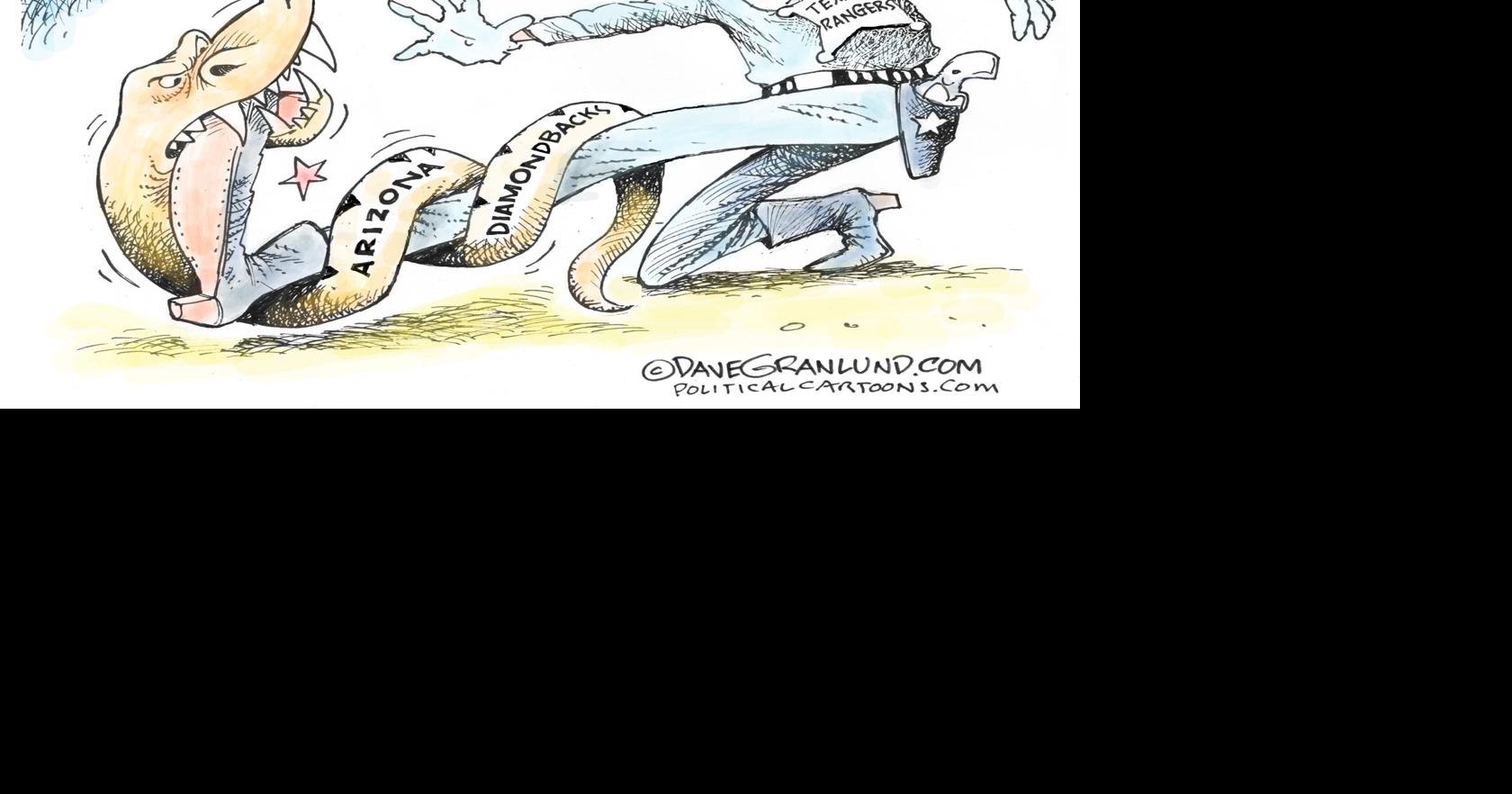 Arizona Vs. Texas World Series | Editorial Cartoons | greenevillesun.com