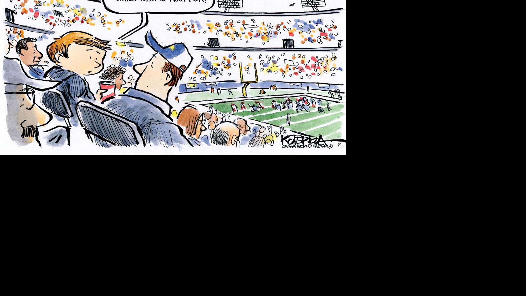Divided Fans | Editorial Cartoons | greenevillesun.com