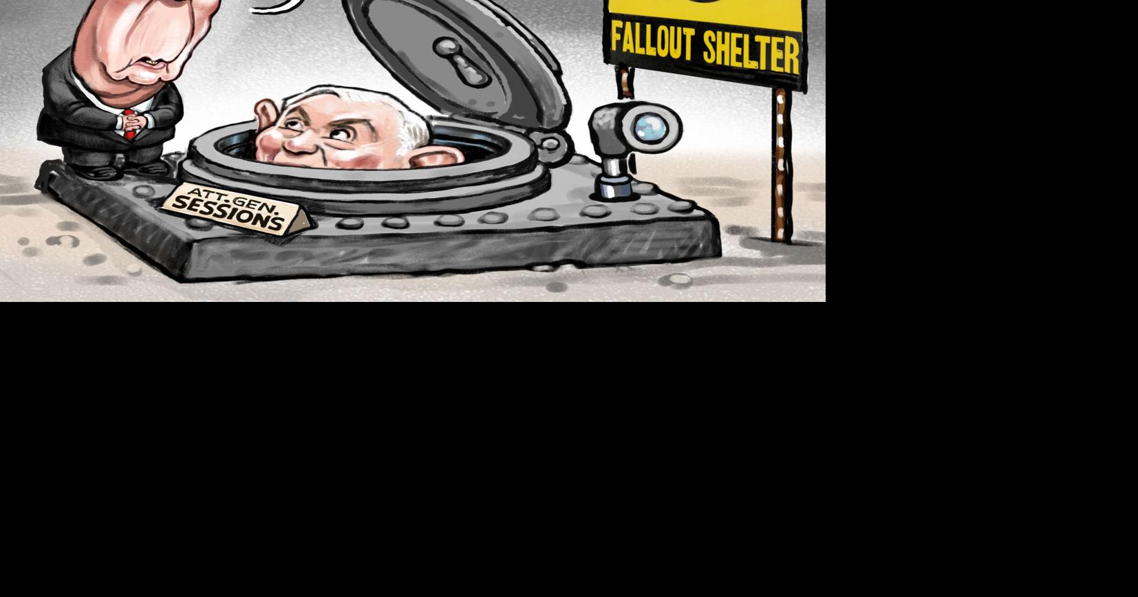 Fallout Shelter | Editorial Cartoons | greenevillesun.com