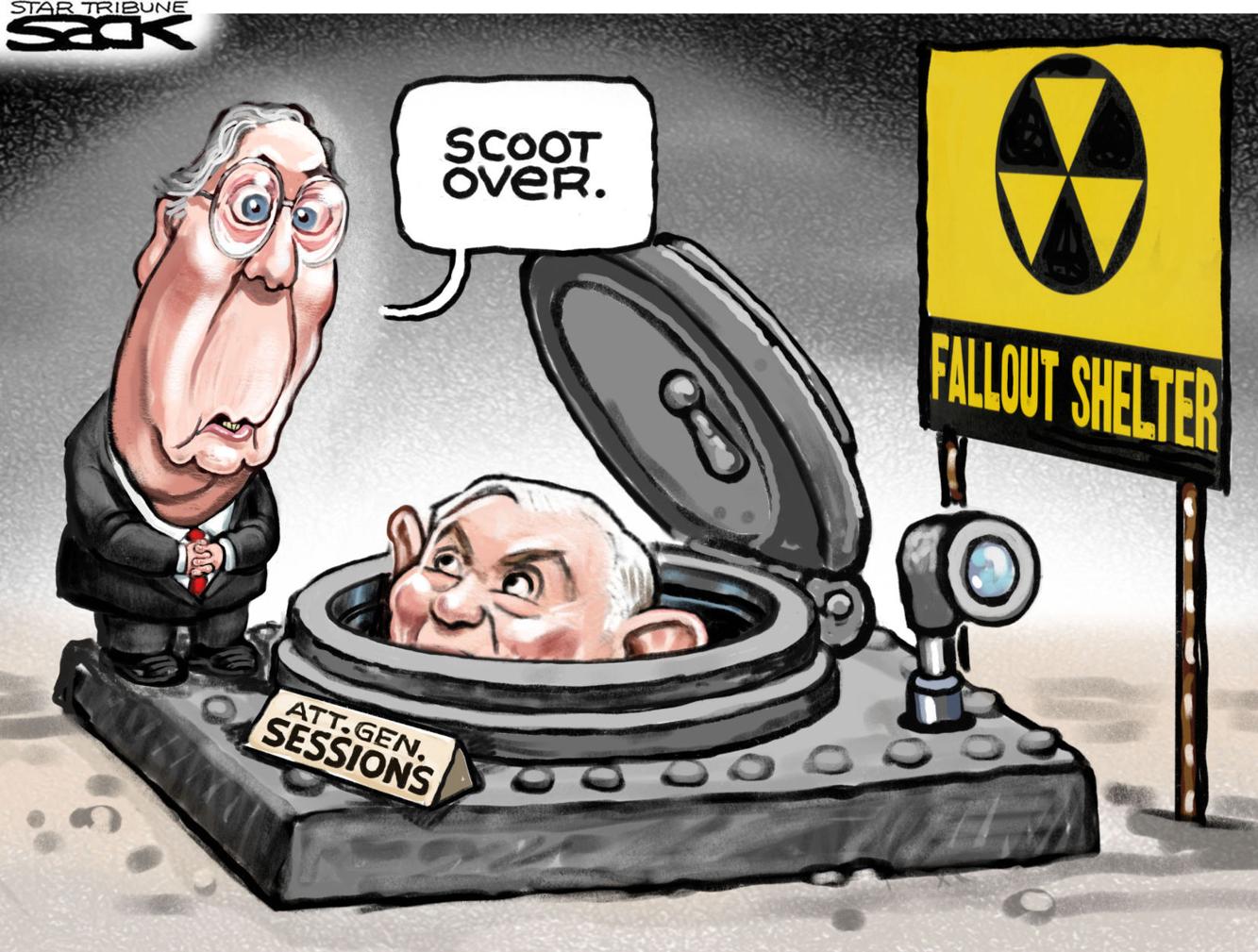 Fallout Shelter | Editorial Cartoons | greenevillesun.com