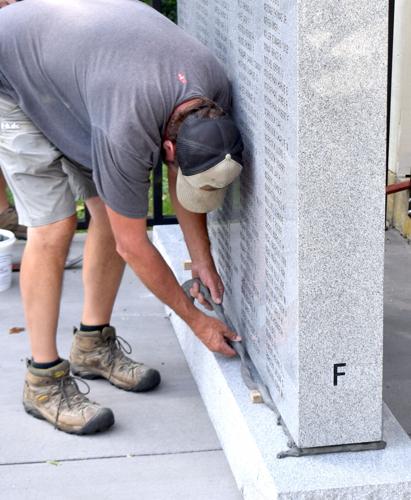Set In Stone: New Marker Placed At Veterans Memorial Park | Local News ...