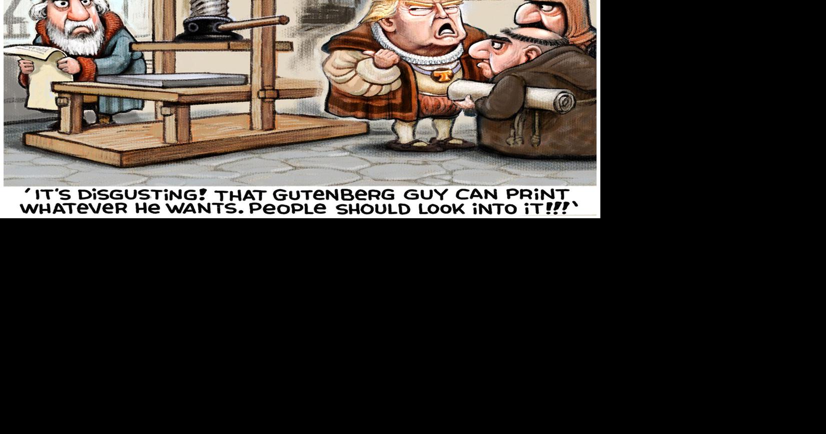 Guttenberg Babble | Editorial Cartoons | greenevillesun.com
