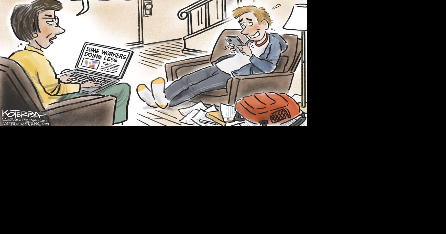 Quiet Quitting Your Homework | Editorial Cartoons | greenevillesun.com