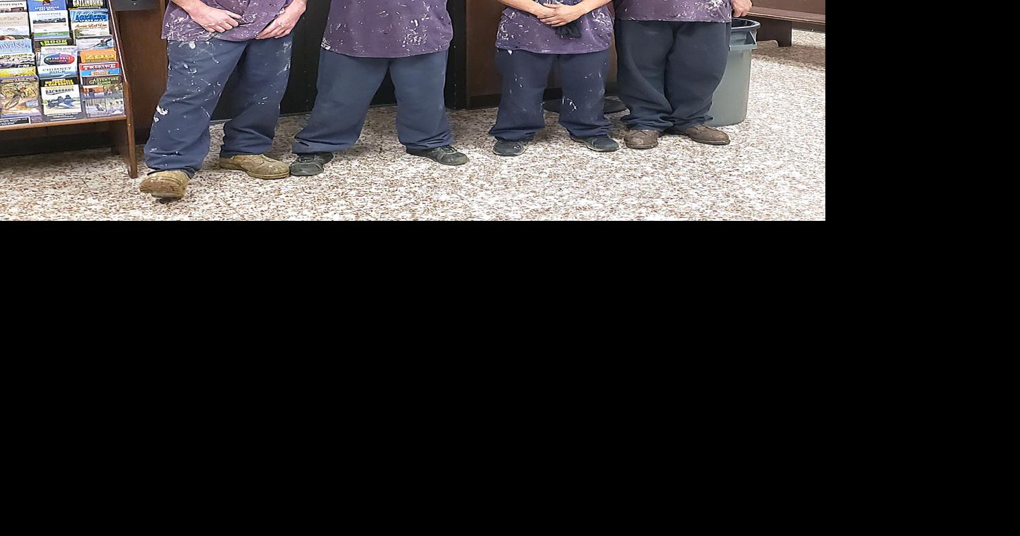 Inmate Volunteers Give Courthouse New Coat Of Paint | Local News ...