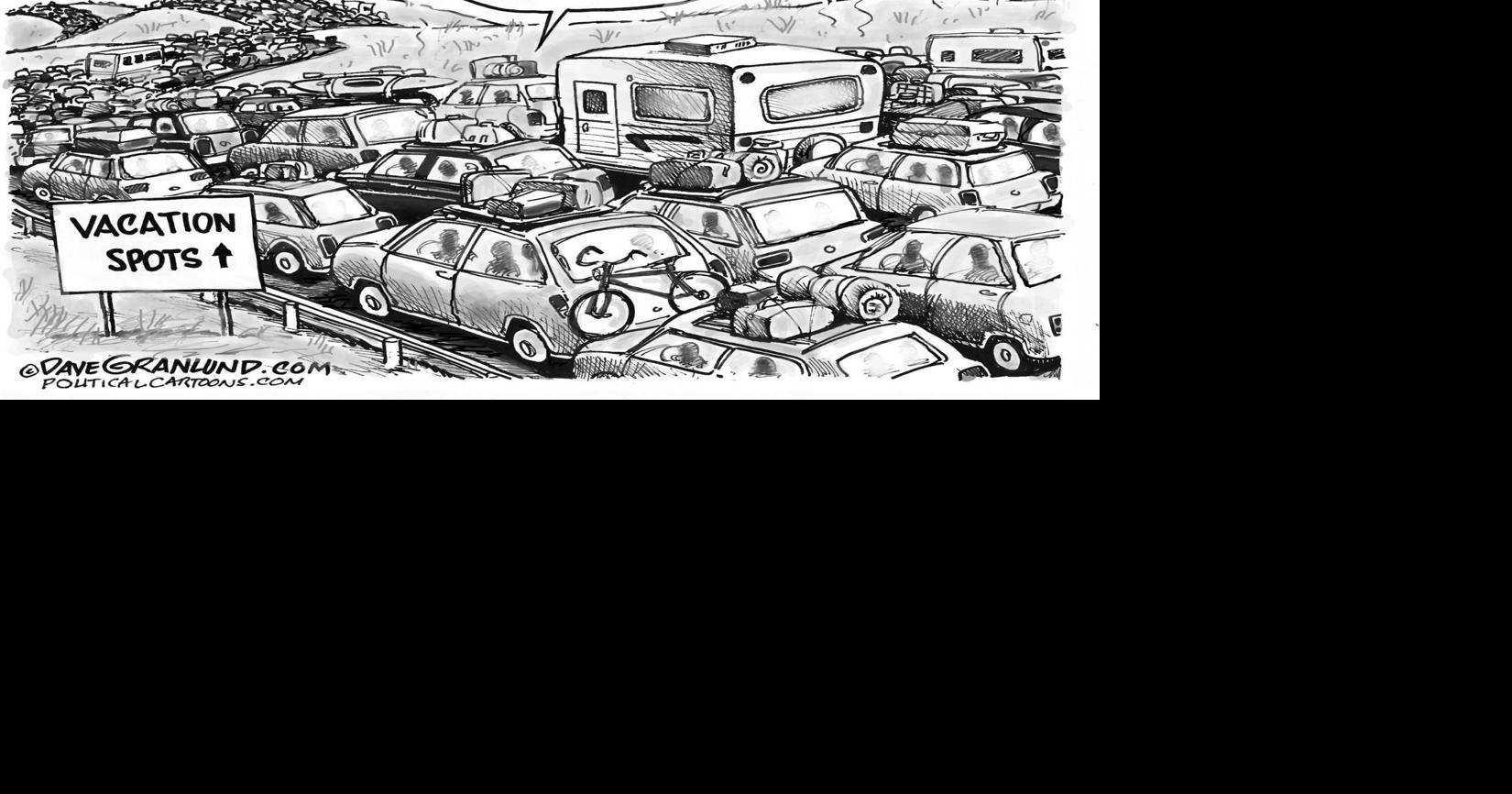 Long Lines Of Cars | Editorial Cartoons | greenevillesun.com