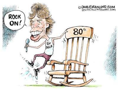 Mick Jagger 80th | Editorial Cartoons | greenevillesun.com