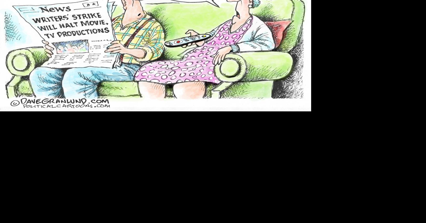 Movie And TV Writers' Strike | Editorial Cartoons | greenevillesun.com