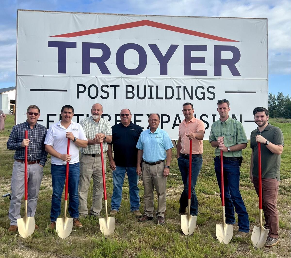 Groundbreaking Held For Troyer Post Buildings | Local Business News ...