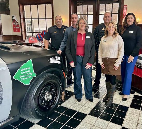 Vehicle Given To Police Department Promotes Anti-Drug Coalition | Local ...