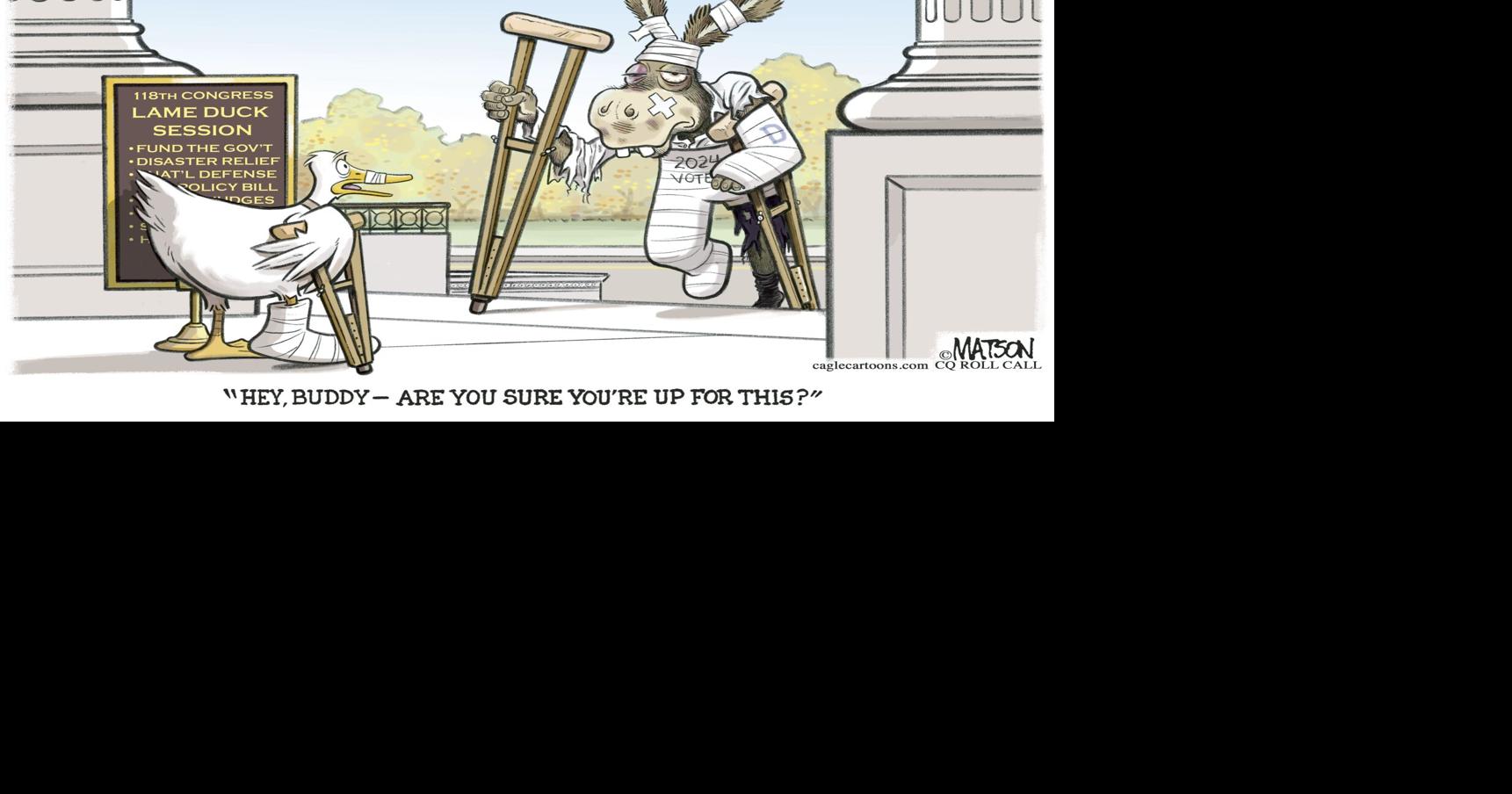 Lame Duck Dems Return To Congress | Editorial Cartoons | greenevillesun.com