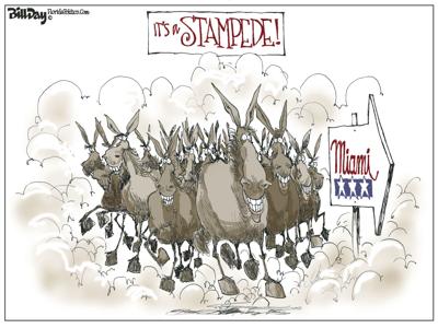 It's A Stampede | Editorial Cartoons | greenevillesun.com